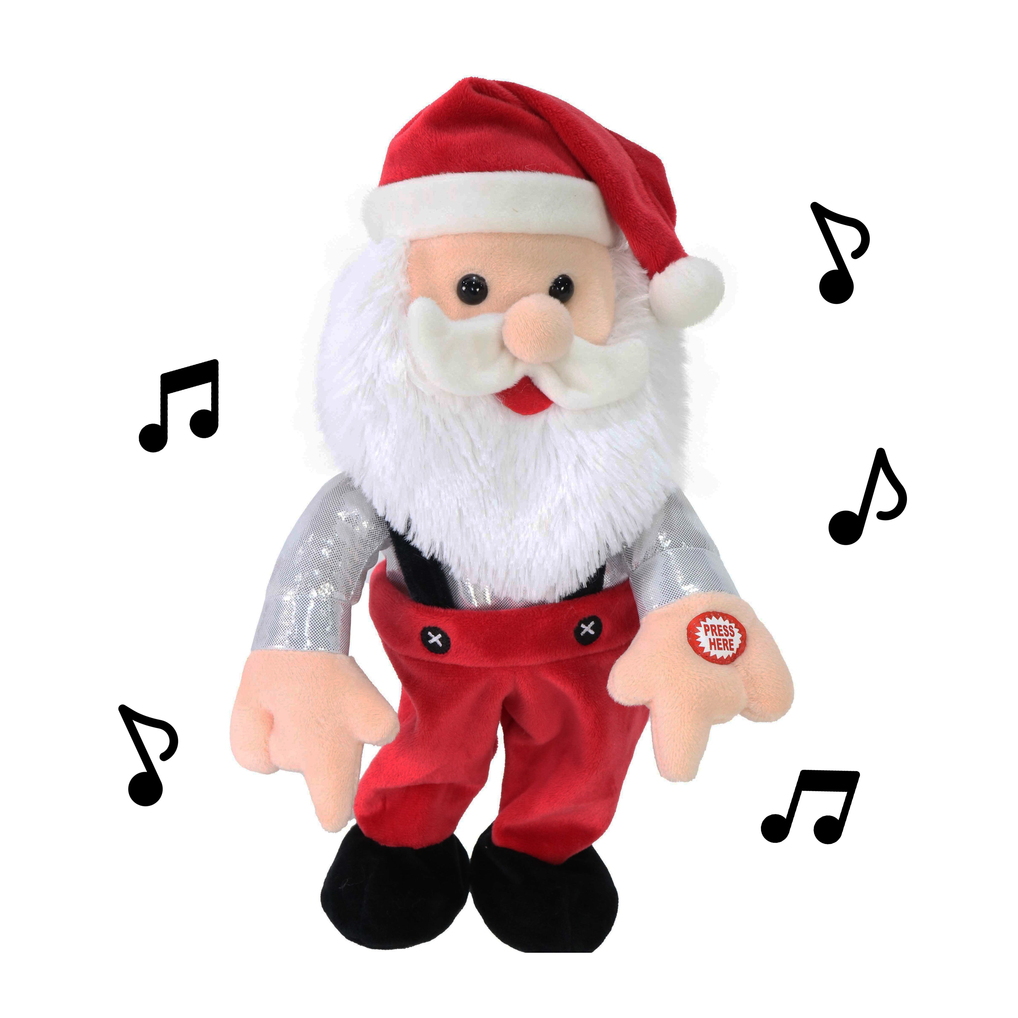 Christmas Sing & Dance Santa Musical Party Ornament Desk Music Decor ...